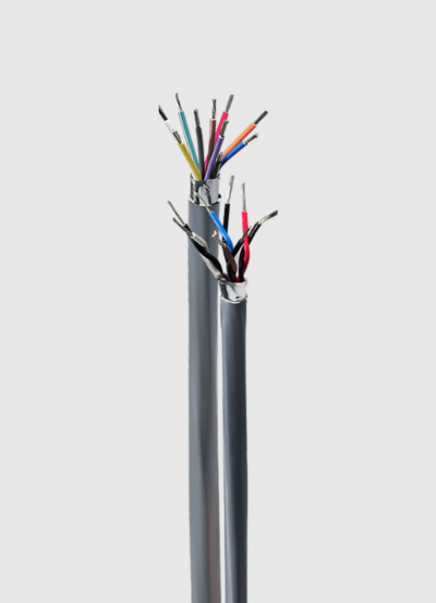 22 GA 2-Pair Stranded Shielded Multi-Pair Cable FT4 600V 105°C – Cerco ...